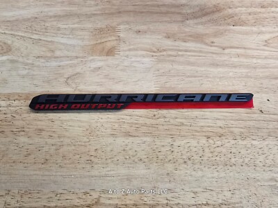 NEW 2025-2026 Dodge Ram 1500 RHO Hurricane High Output Hood Emblem, OEM ...
