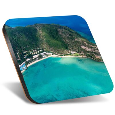 1x Square Coaster 12cm Hamilton Island Queensland Australia #51128 ...