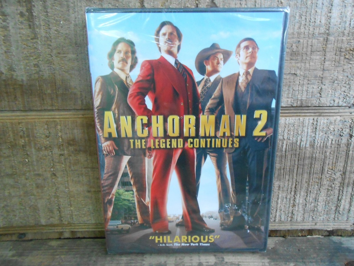 Anchorman 2 The Legend Continues (2013) Poster Anchorman 2: Blu Ray,