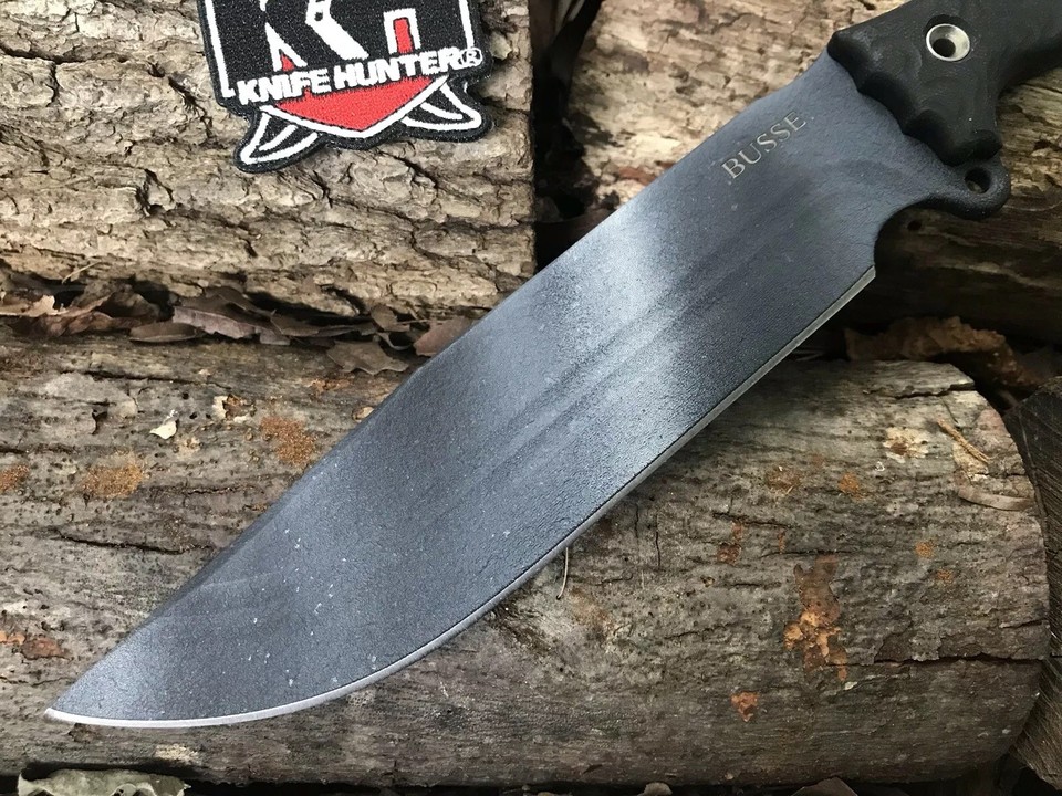 Busse Combat Camo Forsaken Steel Heart INFI G10 Survival Knife Never ...