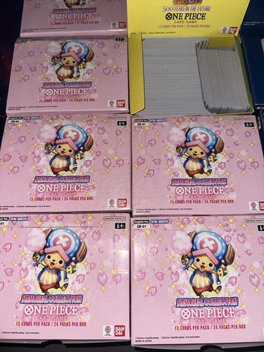 ONE PIECE TCG Memorial Coll 400+ CARD GAME BULK Bundle Assorted Mixed ...
