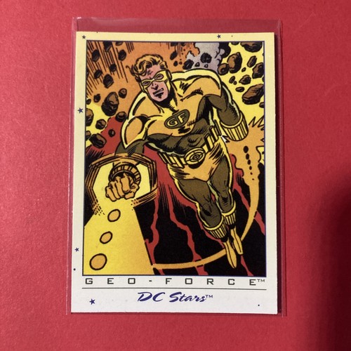 1994 DC Comics Universe Stars #31 Geo Force Skybox Trading Card | eBay