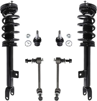 RWD Front Struts & Spring Sway Bars Ball Joints Kit for Dodge Charger ...