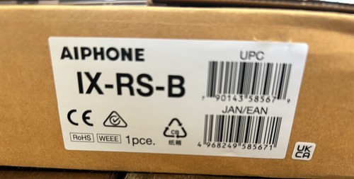 Aiphone IX-RS-B Intercom, Black Unit Brand New | eBay