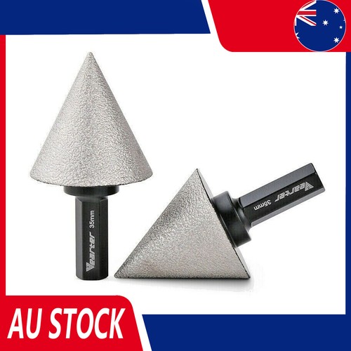35mm Diamond Chamfer Countersink Finger Cone Milling Tile Drill Bits ...