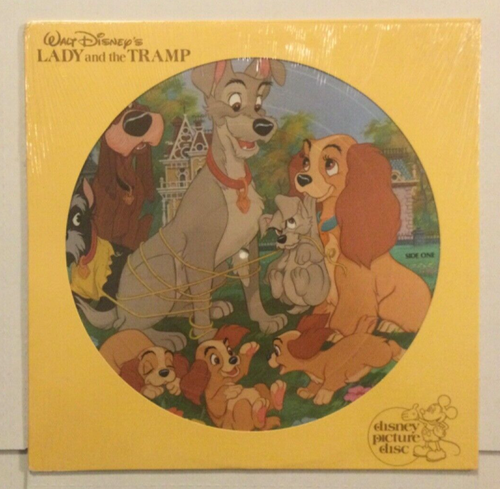 SEALED DISNEY'S LADY AND THE TRAMP PICTURE DISC 1980 1ST PRESSING | eBay