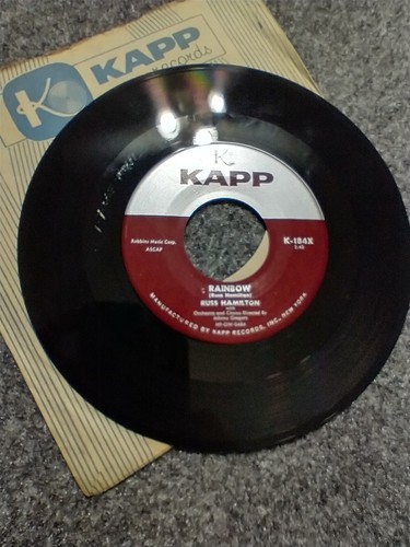 Russ Hamilton – Rainbow / We Will Make Love - 1957 - Kapp 45 RPM ...