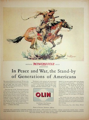 Original 1946 Vintage Guns Ad: Winchester, Philip R G -Rifles & Gun# ...