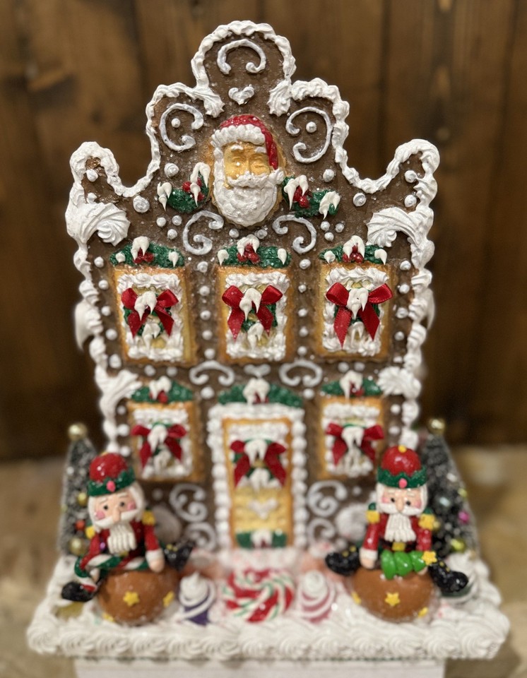 SWEET SAVANNAH GINGERBREAD HOUSE RARE | eBay