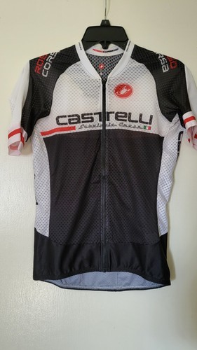 Castelli Rosso Corsa Jersey M Medium Bicycling Racing | eBay