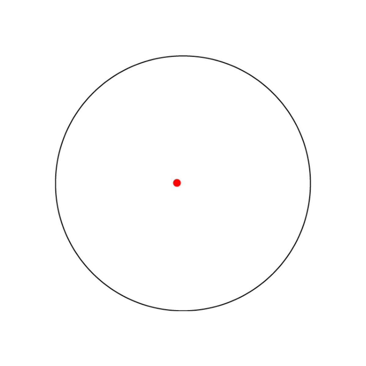 Leupold Freedom RDS 1x34 34mm 1.0 MOA Dot Red Dot Sight w/Mount Black ...