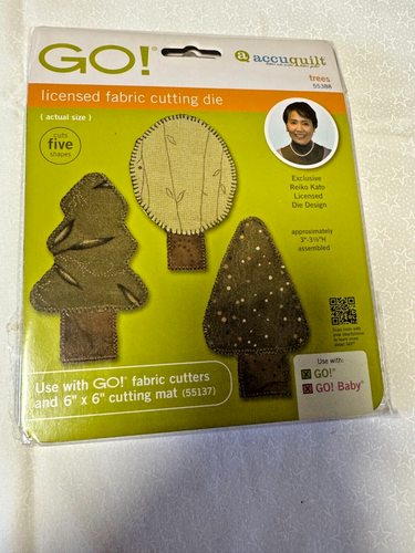 Trees x 3 Accuquilt GO cutting die NEW | eBay