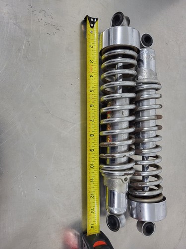 Vintage Red Wing Motorcycle Rear Shocks Dampers Pair 13.5" | eBay