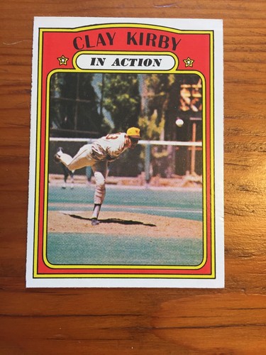 1972 Topps - In Action Clay Kirby #174 for sale online | eBay