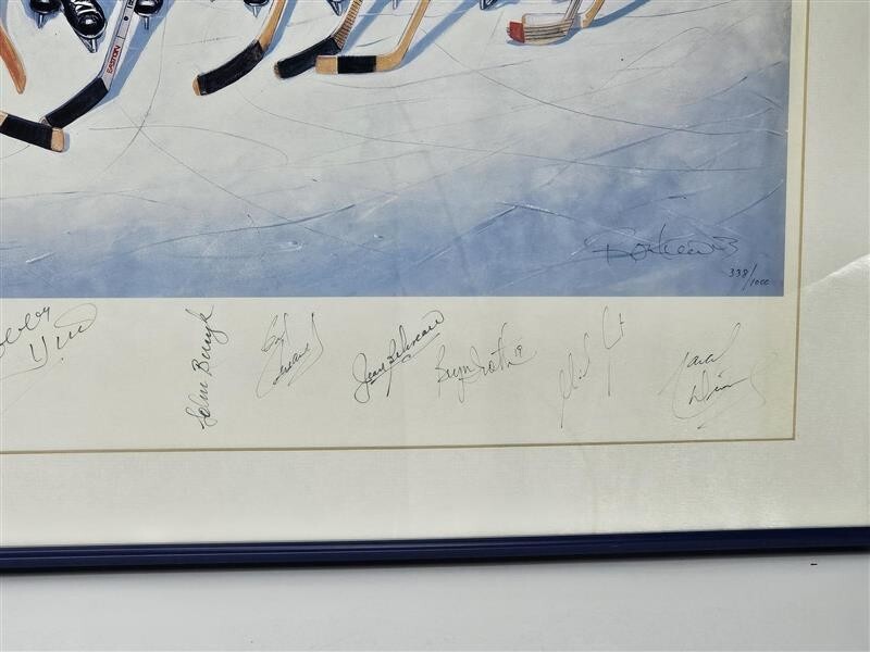 500 GOAL CLUB 23x38 SIGNED LITHO 16 SIGNATURES | eBay