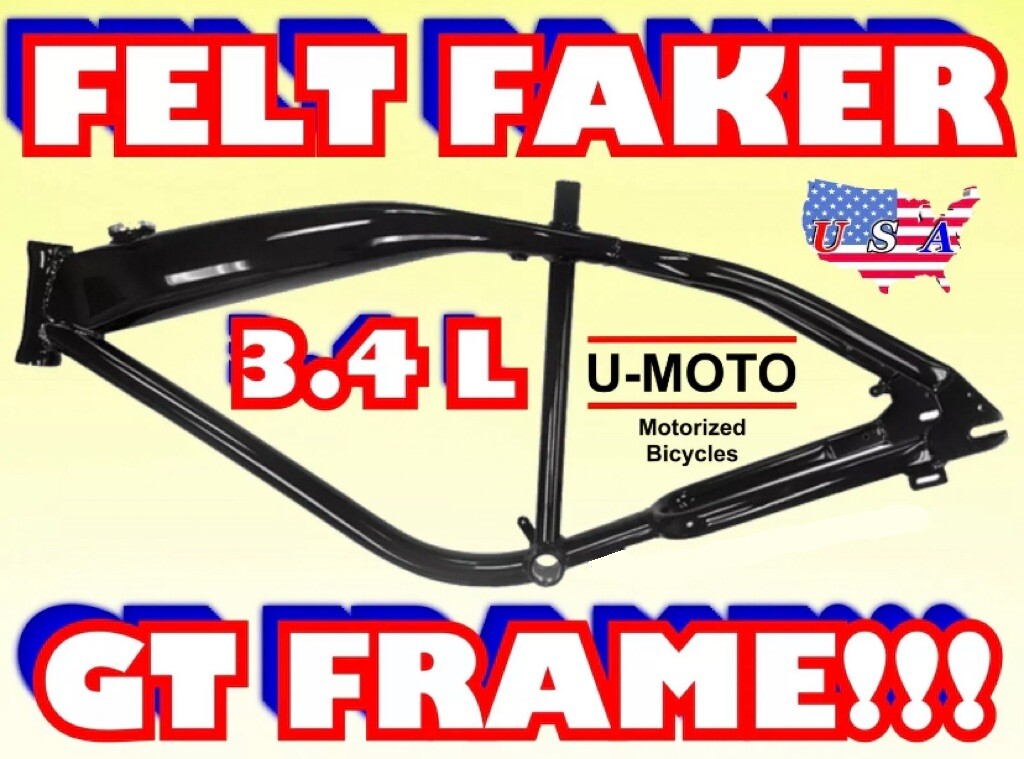 49cc/66cc80cc 2-STROKE MOTORIZED BIKE FRAME FOR MOTORIZED BIKE KIT | eBay