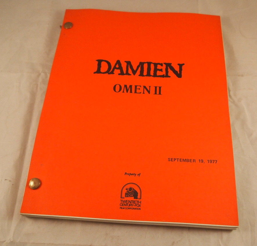 Damien Omen II September 19, 1977 Shooting Final Stanley Mann Movie ...