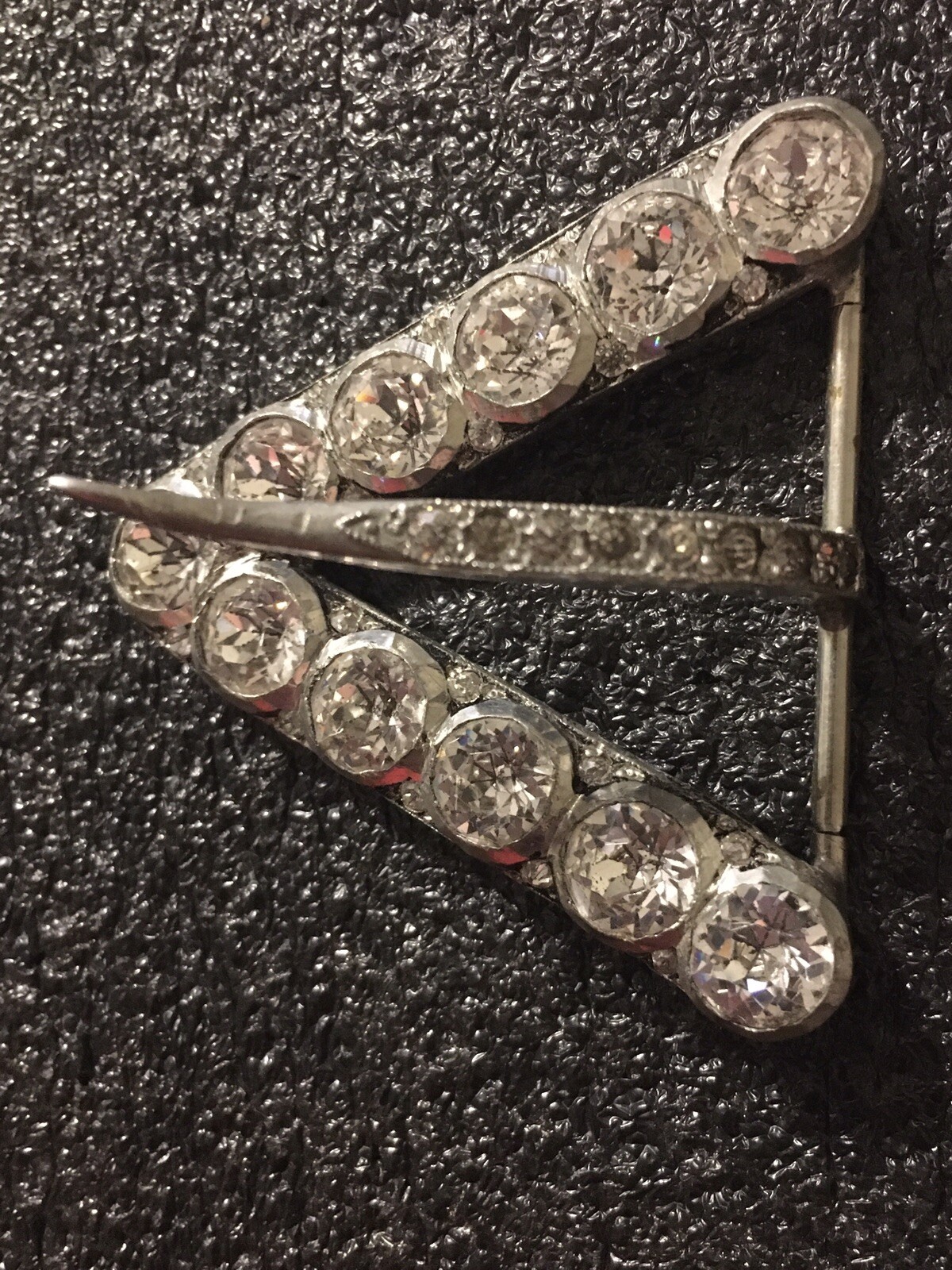 Vintage 1950's Triangle Or Arrow Belt Buckle, Buckle … - Gem