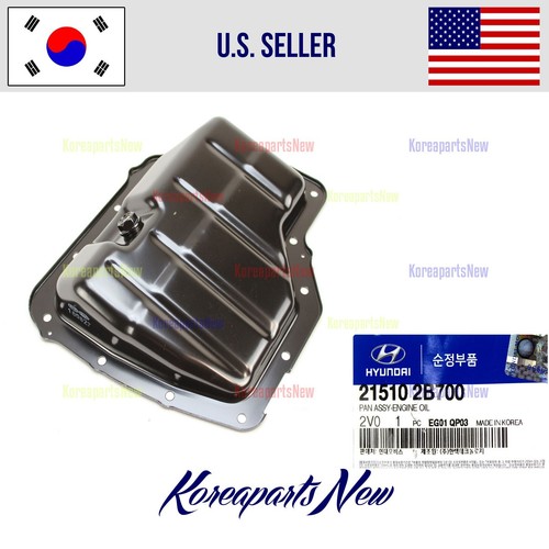 1.6L TURBO Engine Oil Pan 215102B700 ⭐OEM⭐ Forte Optima Soul Seltos ...