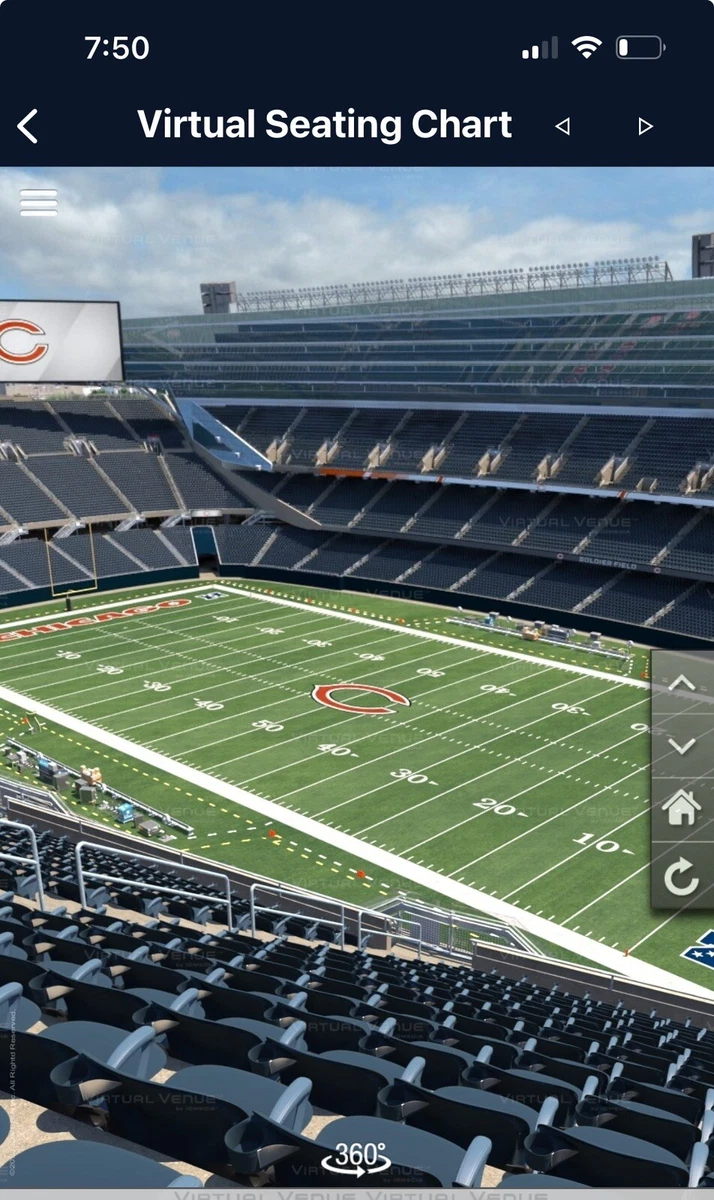 Chicago Bears Seating Chart Virtual | Cabinets Matttroy