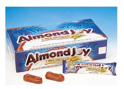 Peter Paul ALMOND JOY Milk Chocolate Candy Bars FAST SHIP | eBay