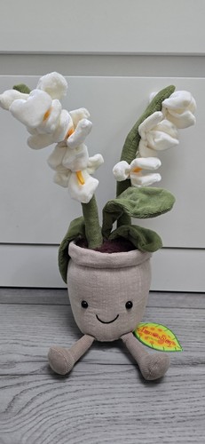 BNWT Amusable Cream Orchid Jellycat | eBay UK