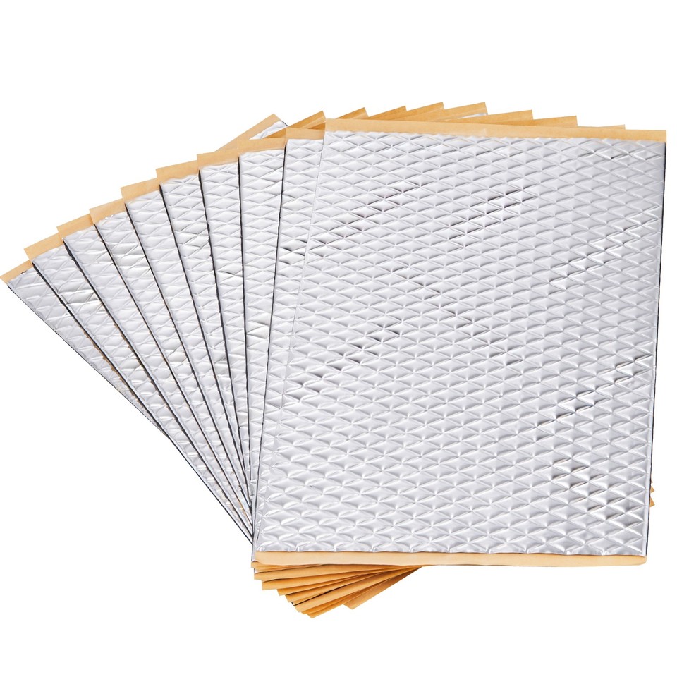Uimoso Sound Absorption Sheet 47pcs 9.8"x15.7" 52sq.ft Car Heat ...
