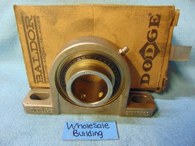 DODGE, SS PILLOW BLOCK BEARING, 127677, P2B-SCEZ-107-SHCR, 1-7/16" BORE ...