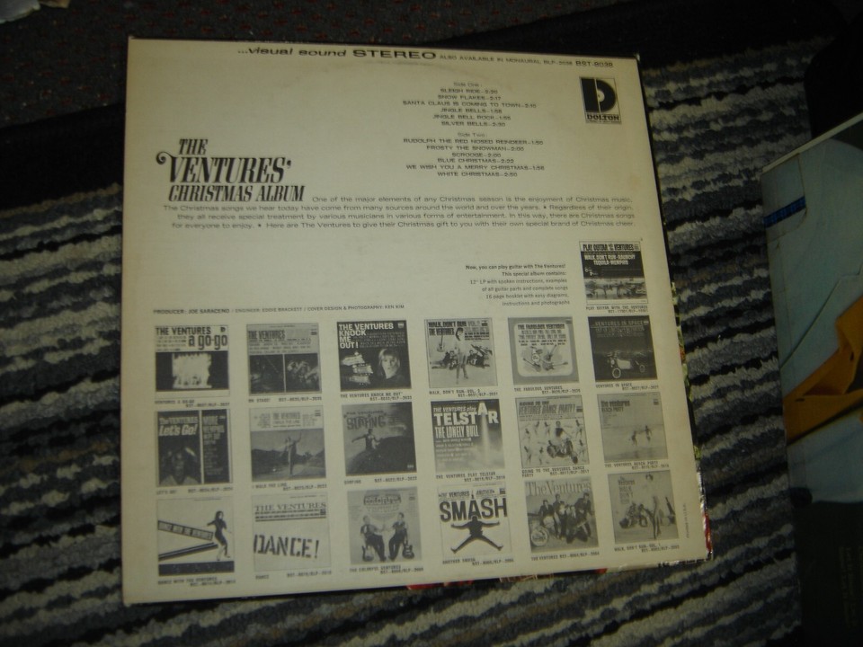 The Ventures - Christmas Album 1965 USA Stereo Orig. Vinyl LP E/VG+ | eBay