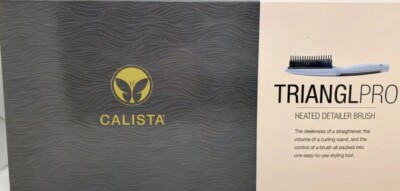 NEW Calista TrianglPRO Triangl Pro Heated Hair Detailer Brush River ...