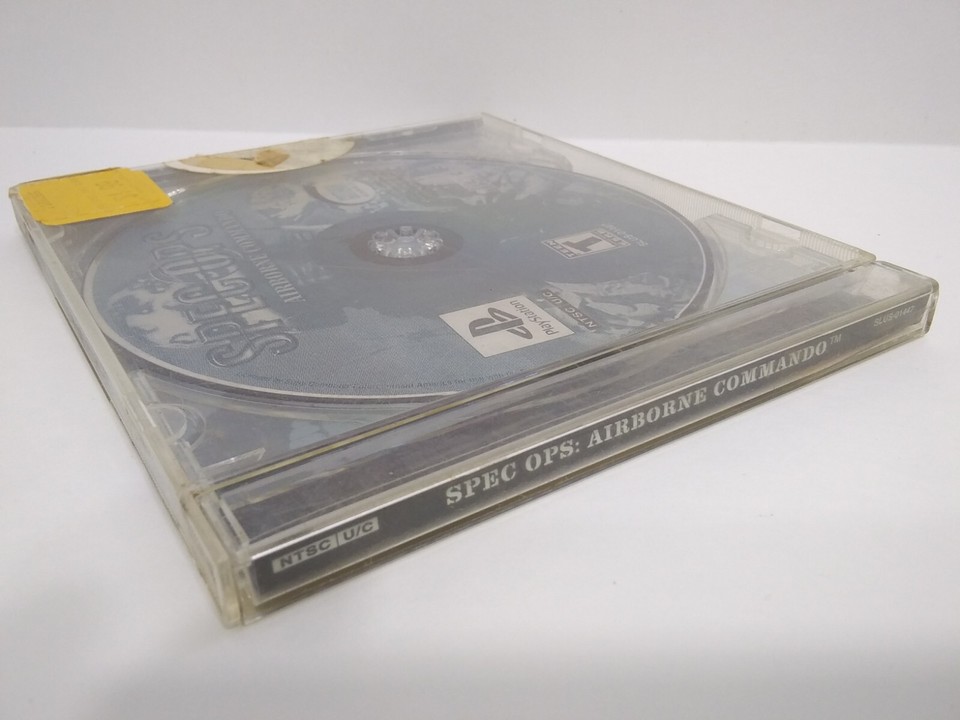 PS1 Spec Ops: Airborne Commando Sony PlayStation 2002 Tested ...