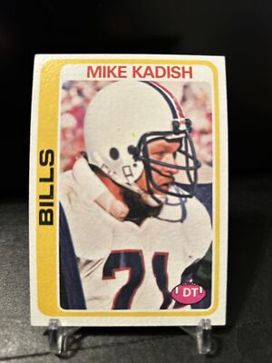 1978 Topps Mike Kadish Buffalo Bills #148 | eBay