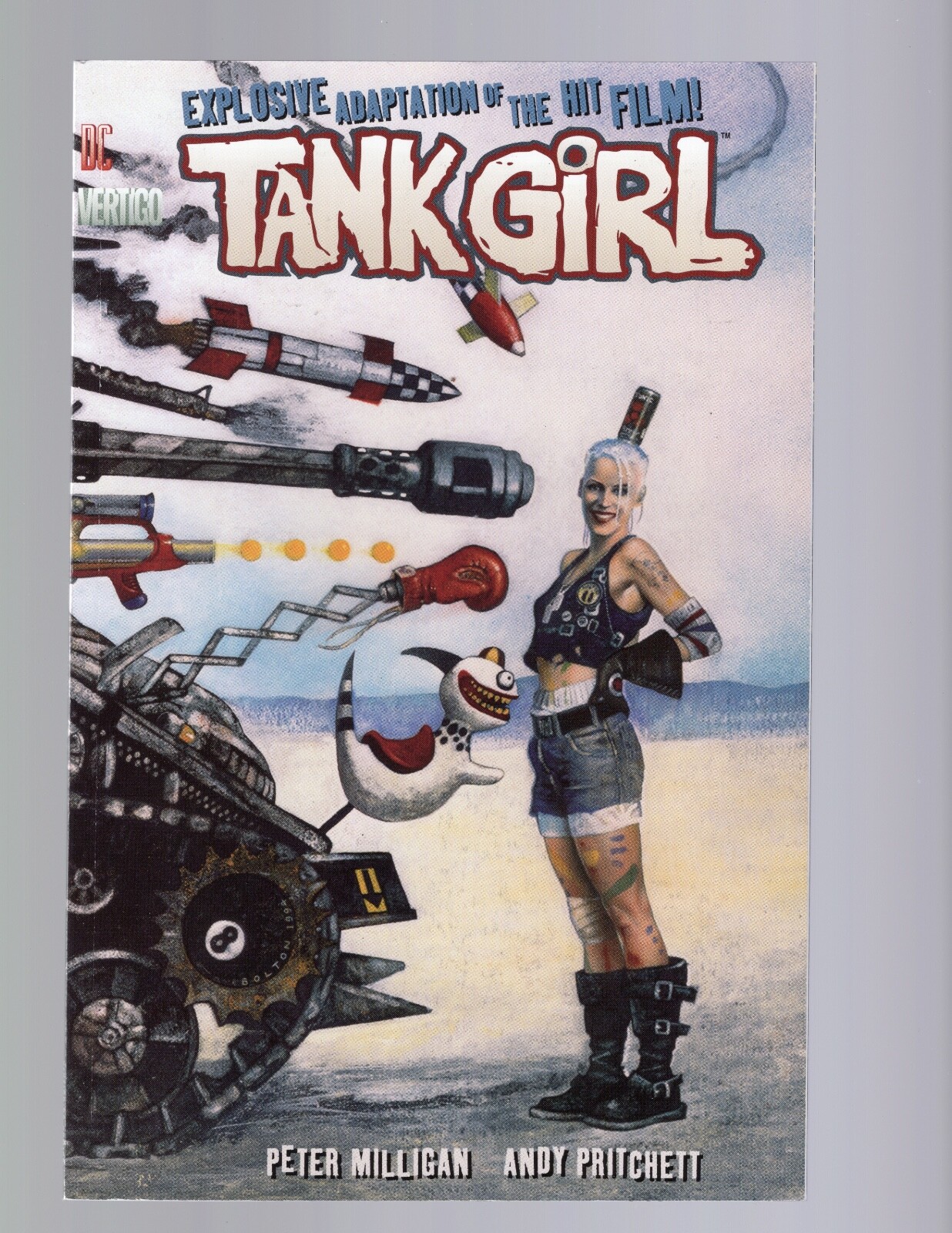 Tank Girl Film Adaptation Trade Paperback Comic Book 1995 DC/Vertigo ...