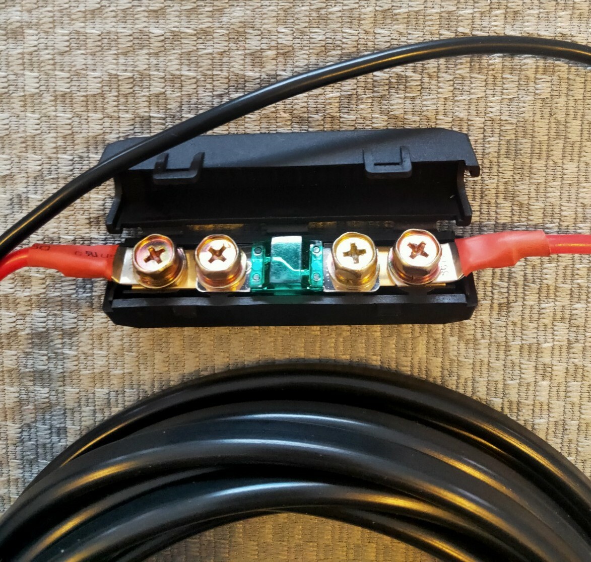 6 meter INLINE MIDI FUSED CARAVAN CAMPER CHARGING KIT ANDERSON STYLE ...