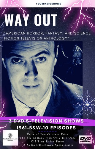 Way Out TV Show Collection 10 Episodes in SEALED case + Bonus 2 Radio ...