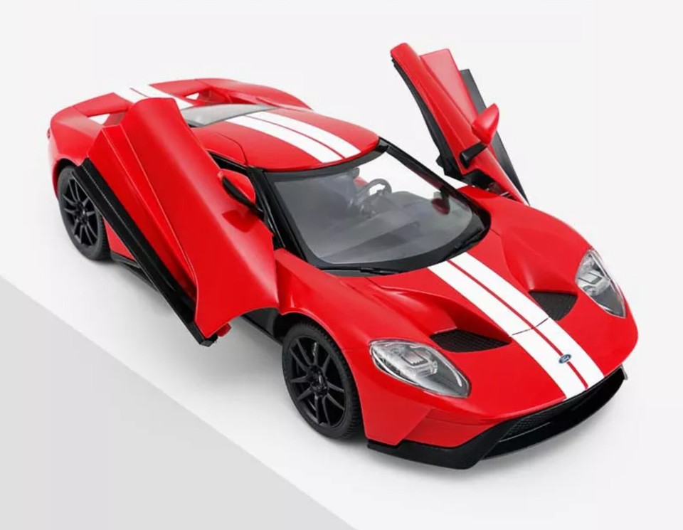 2019 FORD GT RC Sports Car Dual Power Rechargable Rastar 1:14 Scale 2.4 ...