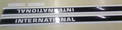 International 1086 decals | eBay