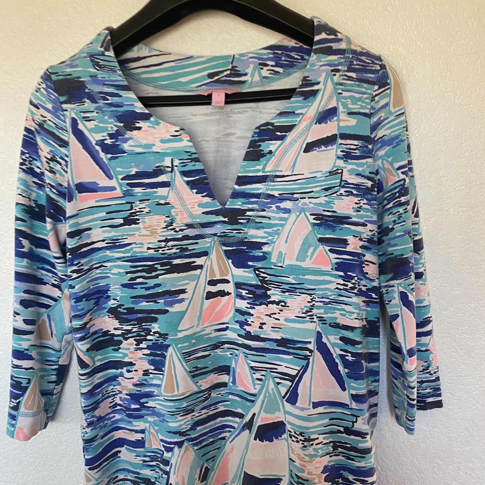 Lilly Pulitzer Women’s Red Right Return Sailboat Kaia… - Gem