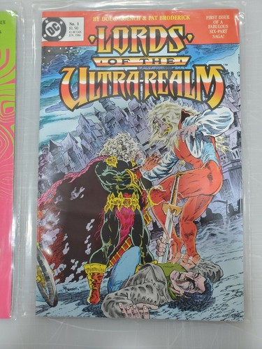 Lords of the ULTRA REALM #1 and #2 DC Comics FIRST & SECOND ISSUES | eBay