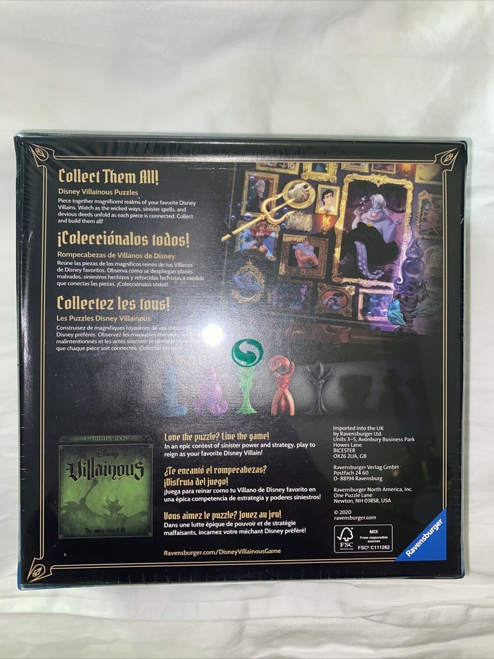 Ravensburger Disney Villainous Hades Jigsaw Puzzle - 1000 Pieces - New ...