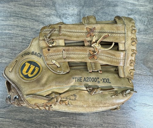 Vintage Wilson Softball Glove The A2000-XXL RHT Pro Back Japan | eBay