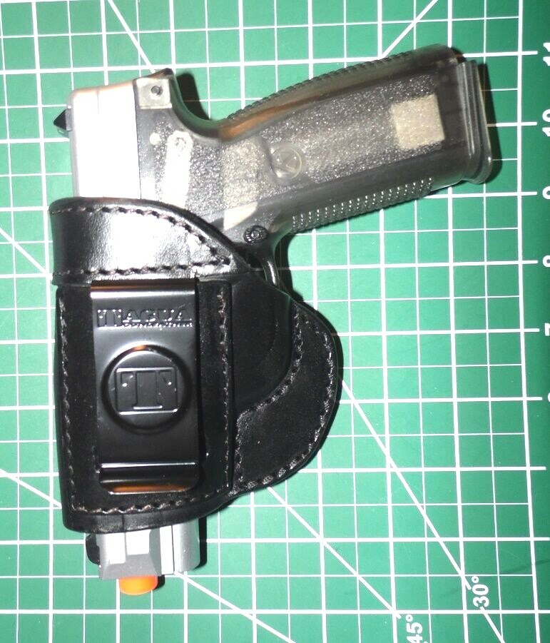 Tagua RIPH-1156 LH Black Leather Inside Waistband IWB Holster for Kahr ...