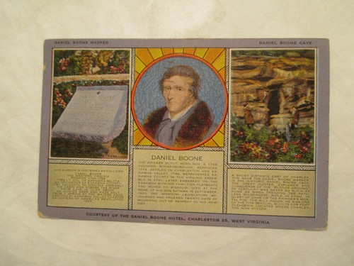 West Virginia Postcard Daniel Boone Hotel Charleston WV | eBay