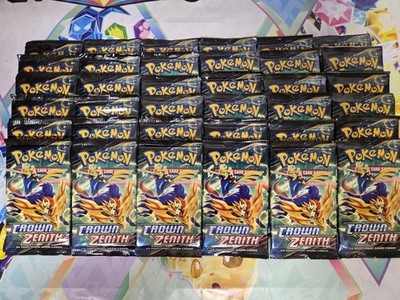 Pokémon Crown Zenith Booster Pack Lot 36 Packs (Loose Booster Box) | eBay