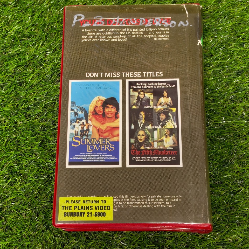 Young Doctors In Love - VHS Clamshell Tape Ex Rental | eBay UK