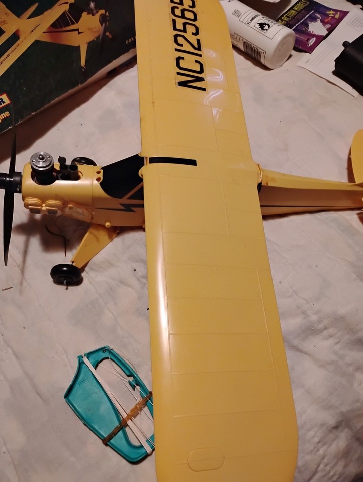 Cox, "PT-19 Flight Trainer" Vintage Controline Gas Powered Plane New | eBay