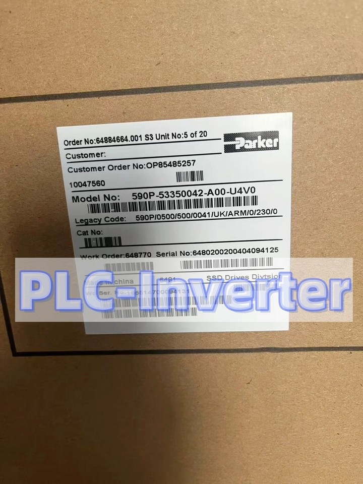 NEW 590P-53350042-A00-U4V0 Parker DC Governor 1-year warranty/ | eBay