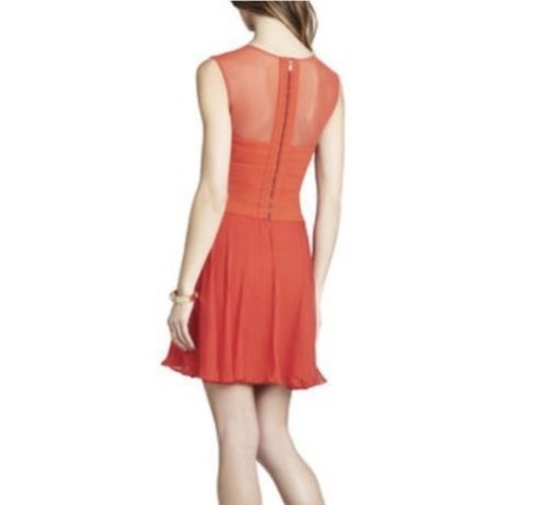 NEW BCBGMAXAZRIA BRIGHT RED MIRANDA SLEEVELESS PONTE DRESS NPM6X105/M138 SIZE 10 | eBay