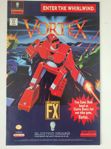 VORTEX #0 (1994) ENTER THE WHIRLWIND SUPER FX NINTENDO COMIC | eBay