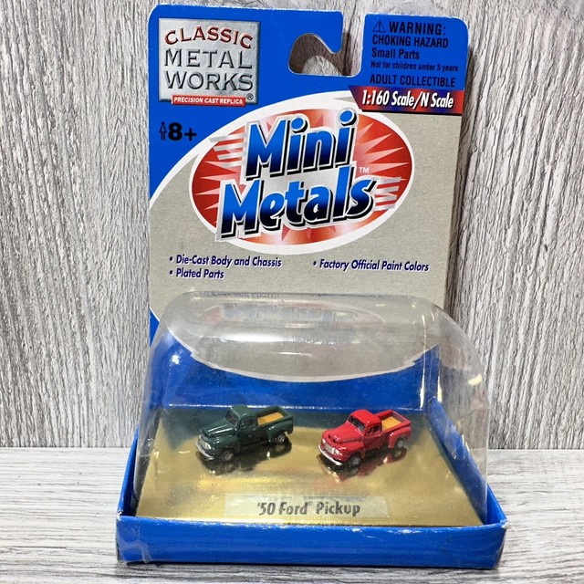Classic Metal Works 50206 Mini Metals N Scale '50 Ford Pickup Model ...